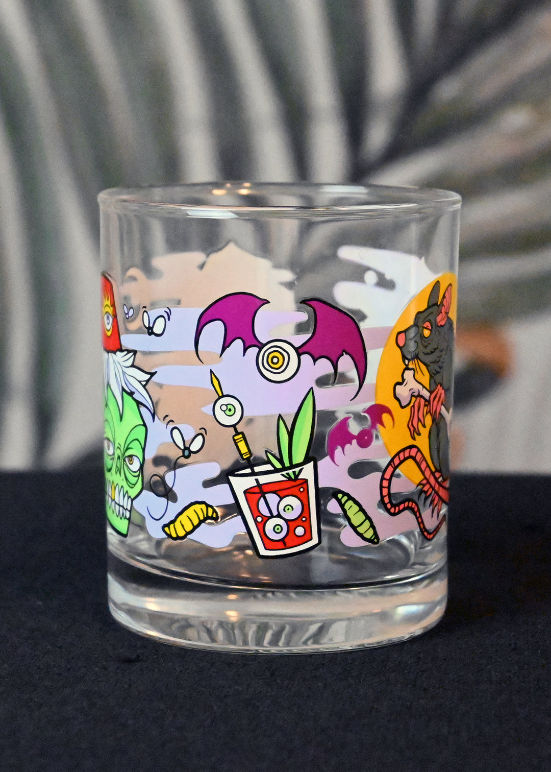 Zombie Fez Rock Glass – Biggs Studio